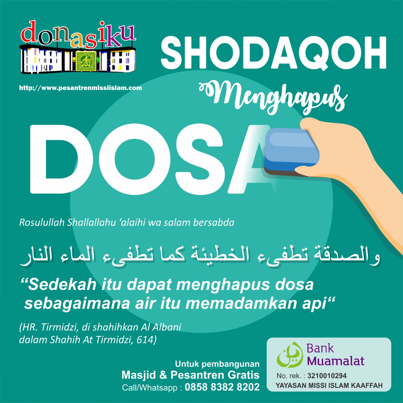 Shodaqoh Jariyah – PESANTREN GRATIS DI JAKARTA
